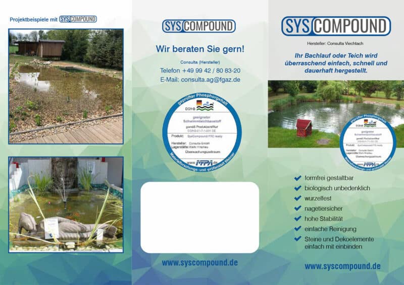 Teichbau - SysCompound