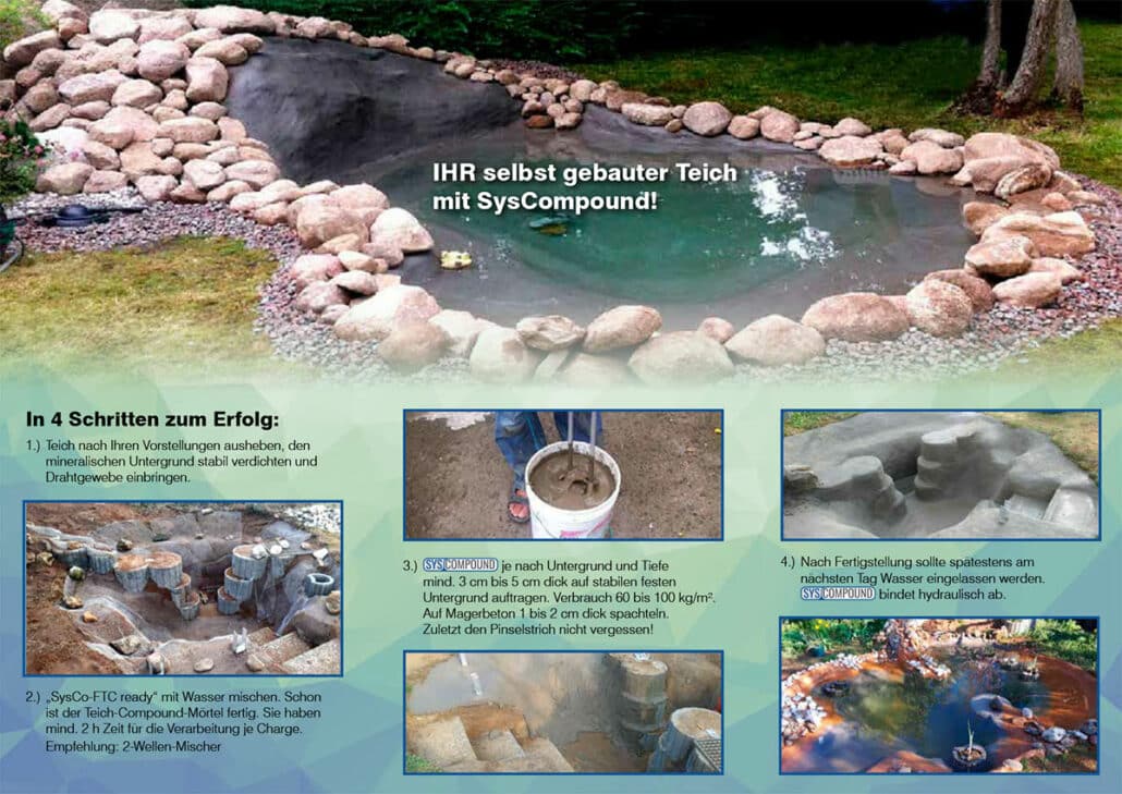 Teichbau - SysCompound