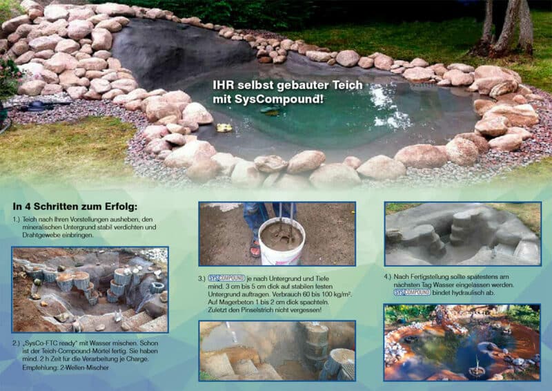 Teichbau - SysCompound