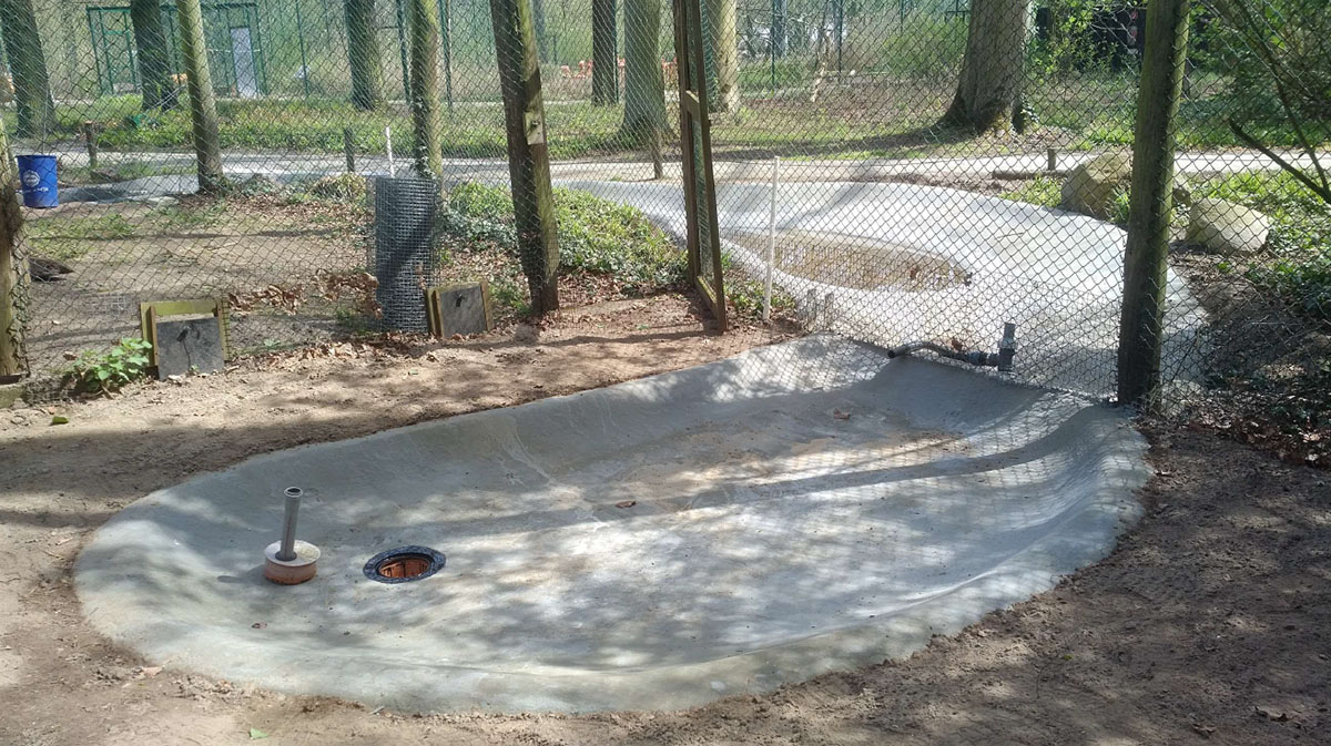 Referenzprojekt: Bachlauf abdichten mit „SysCo-SCASS“ - SysCompound